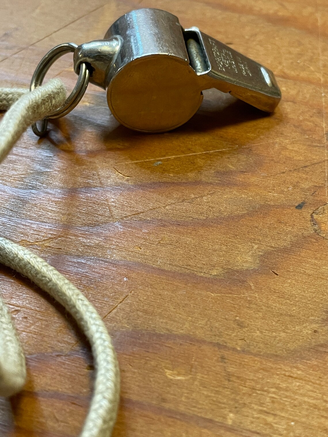 Sport Craft Metal Whistle on a String - Etsy