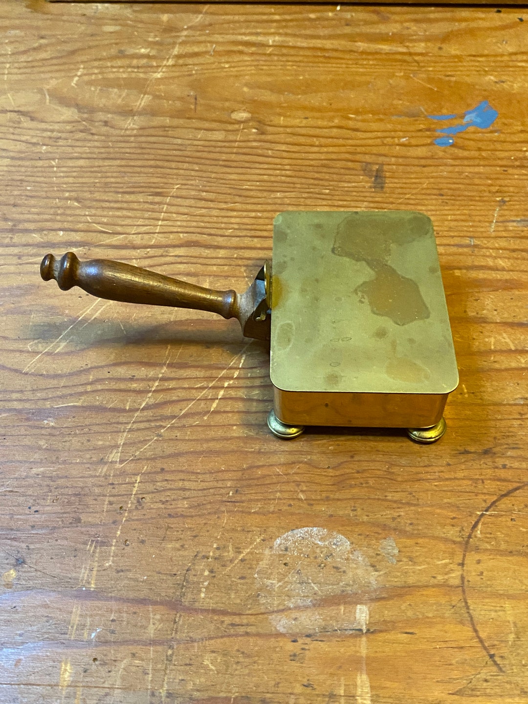 Park Sherm Brass Ashtray, Crumb Catcher or Business Card Holder - Etsy
