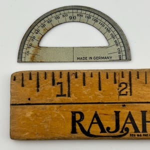 Vintage Toy Protractor - Etsy