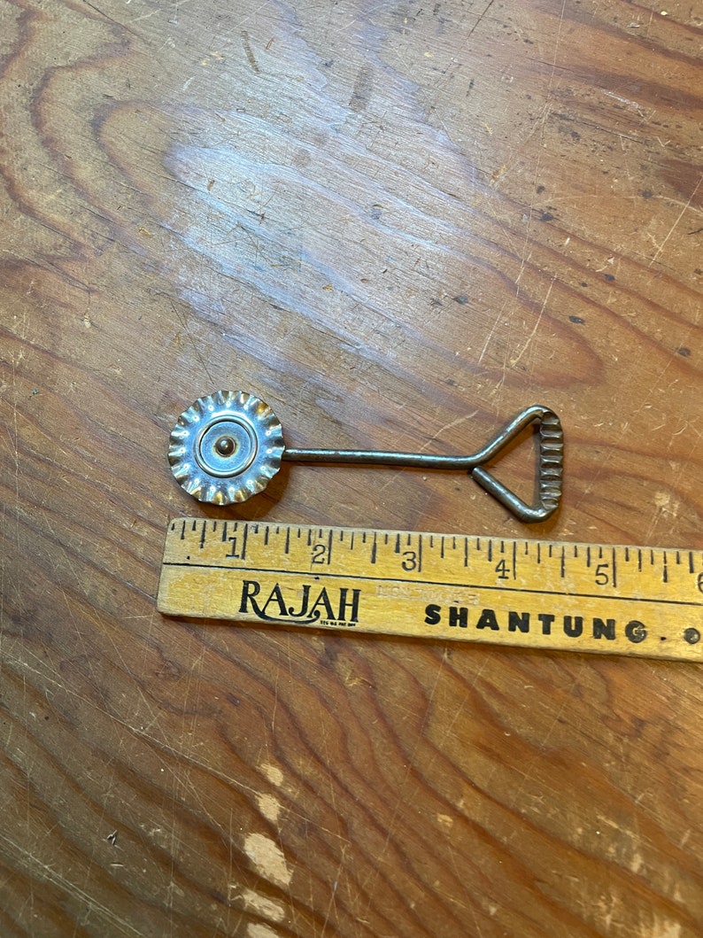Small Metal Pie Crimper Wheel - Etsy
