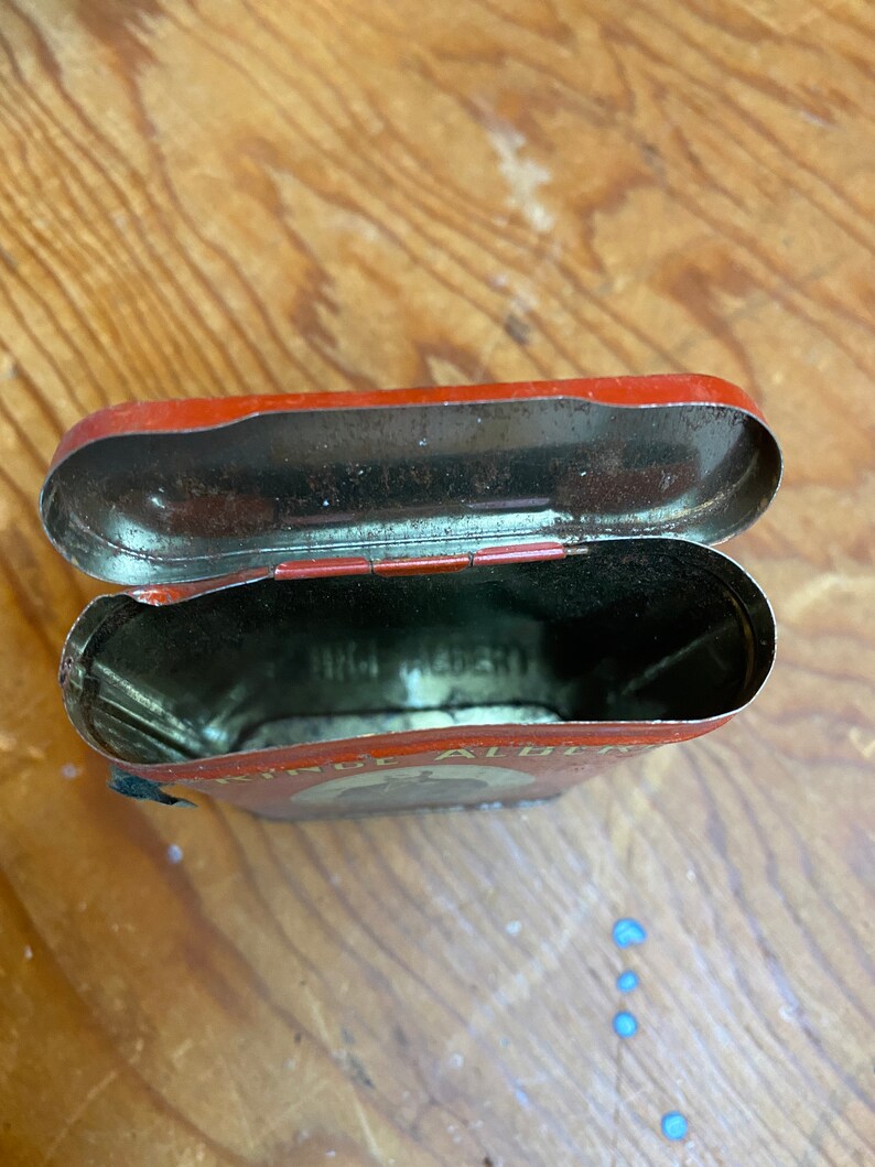 Prince Albert Tobacco Can With Flip Top Lid - Etsy