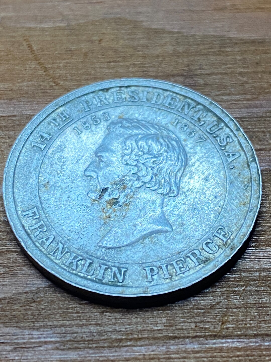 Cracker Jack Coin Mystery Club Presidential Series franklin Pierce - Etsy