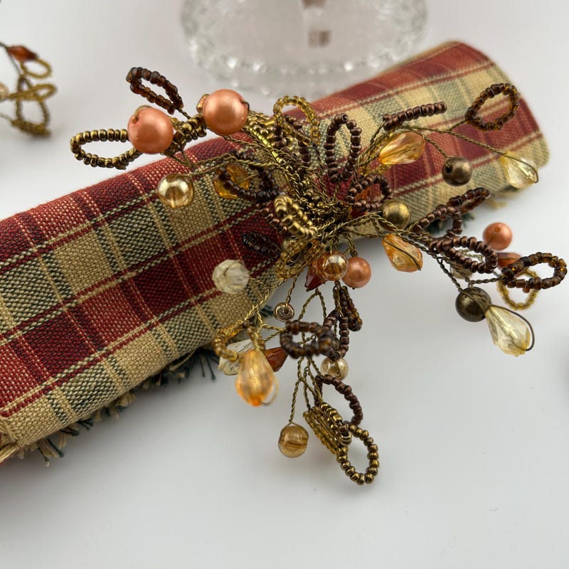 Wire Napkin Rings - Etsy