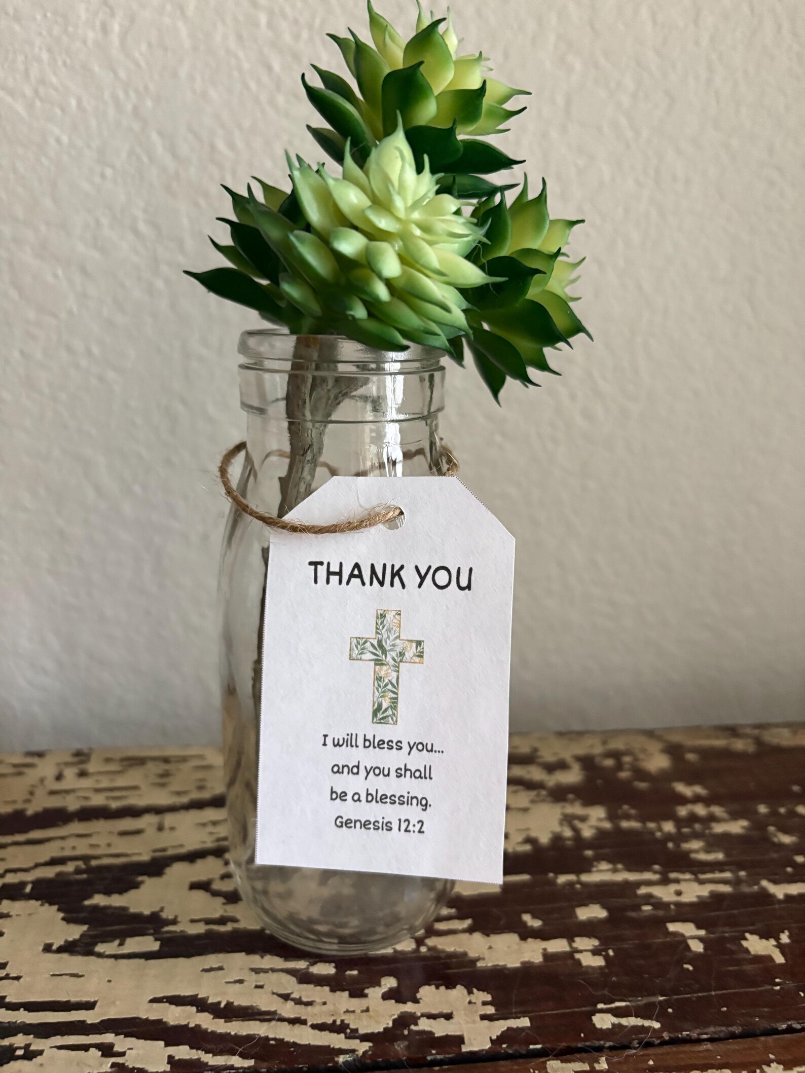 Printable Bible Verse Thank You Tags - Christian Gratitude Tags - Set ...