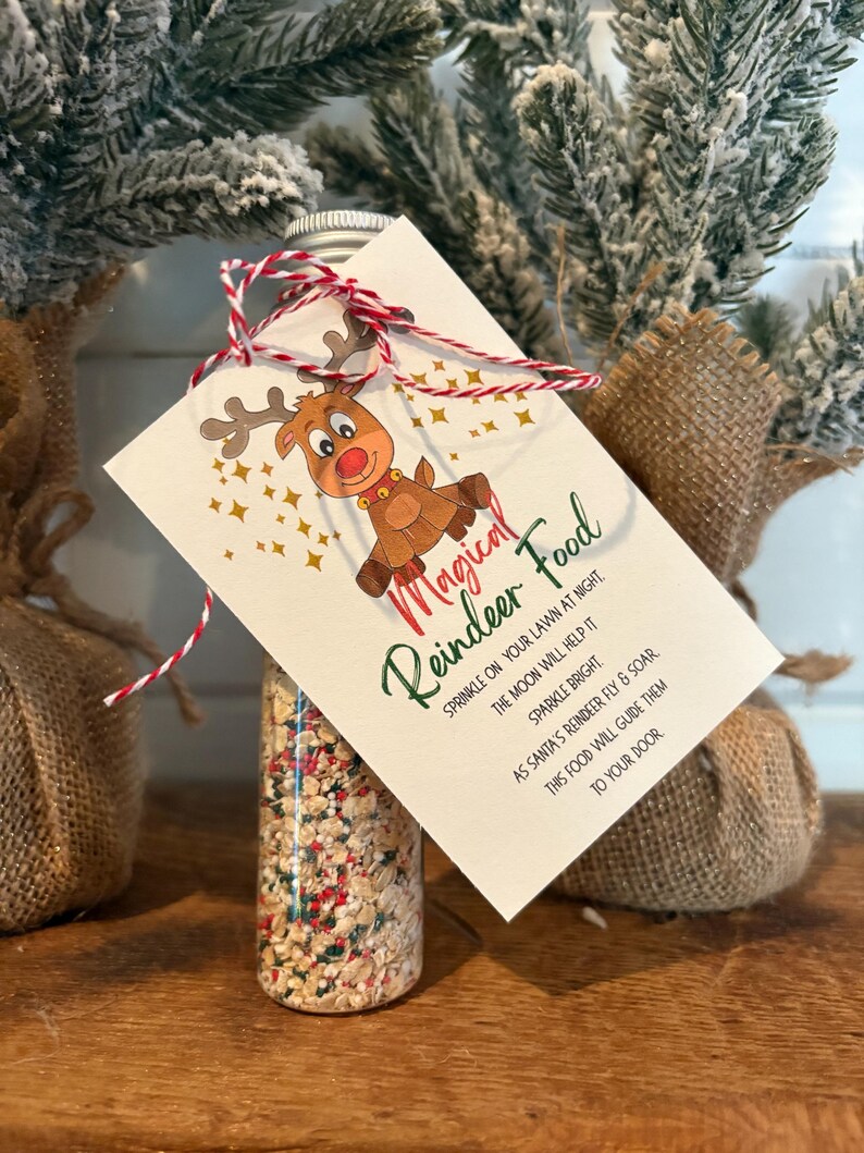 Magical Reindeer Food – Christmas Eve Kids Activity + Santa Letter ...