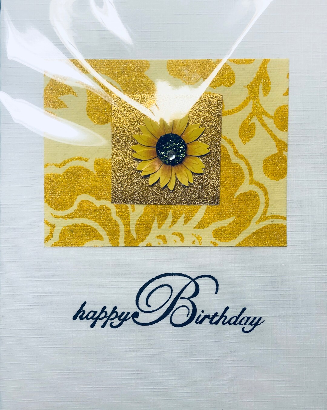 Flower Birthday Card - Etsy