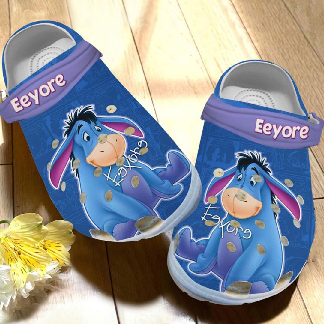 Donkey Cartoon Blue Clog Shoes Donkey Clogs Shoes for Men - Etsy