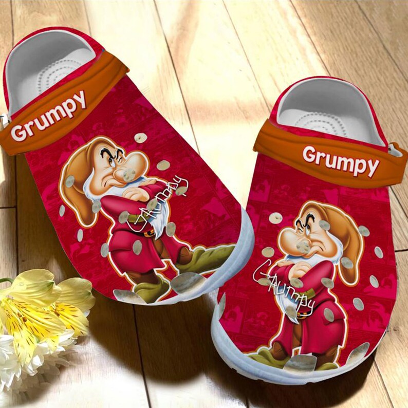 Dwarf Cartoon Red Clog Shoes Dwarf Clogs Shoes for Men Women - Etsy