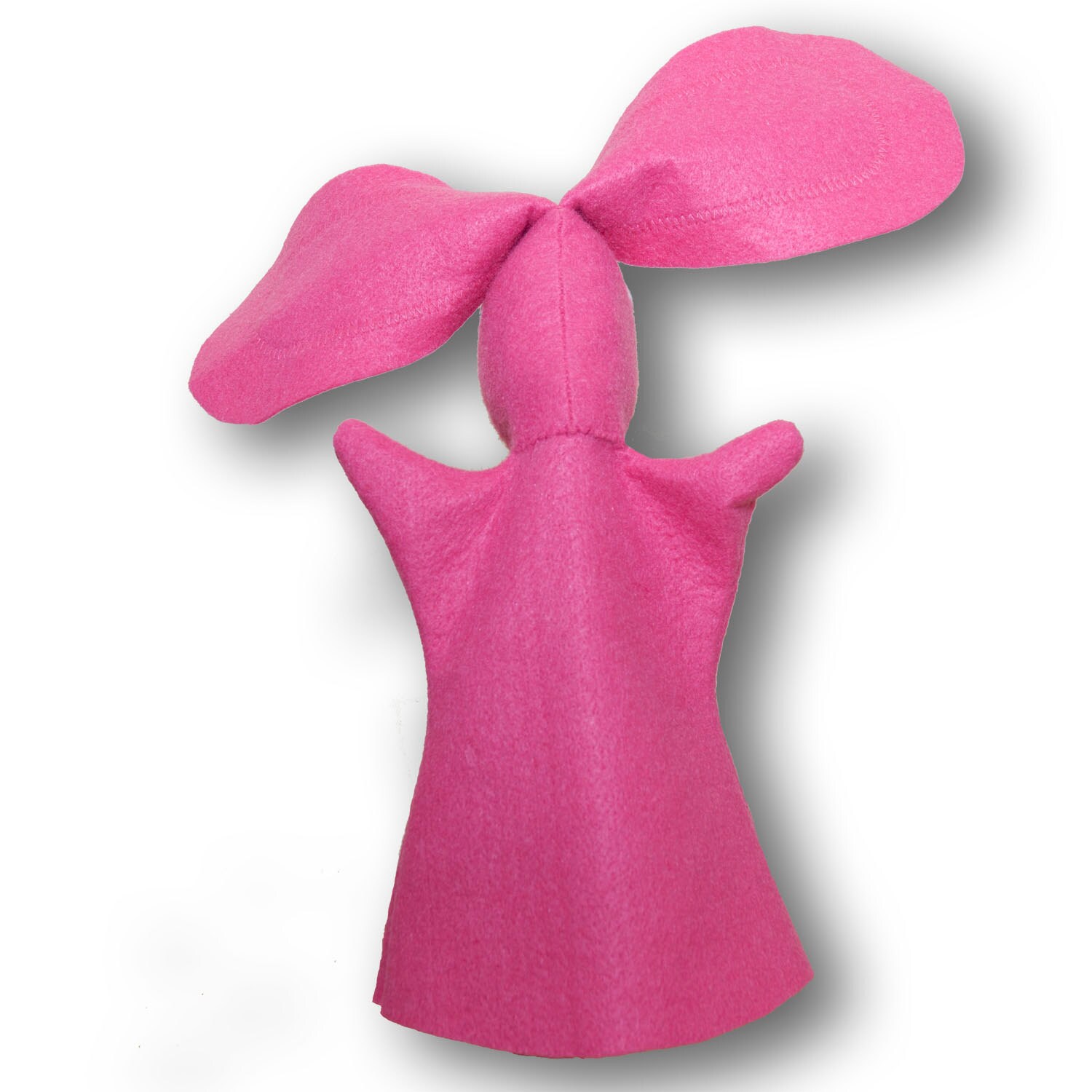 Bunny Rabbit Hand Puppets for Children Bright Pink - Etsy