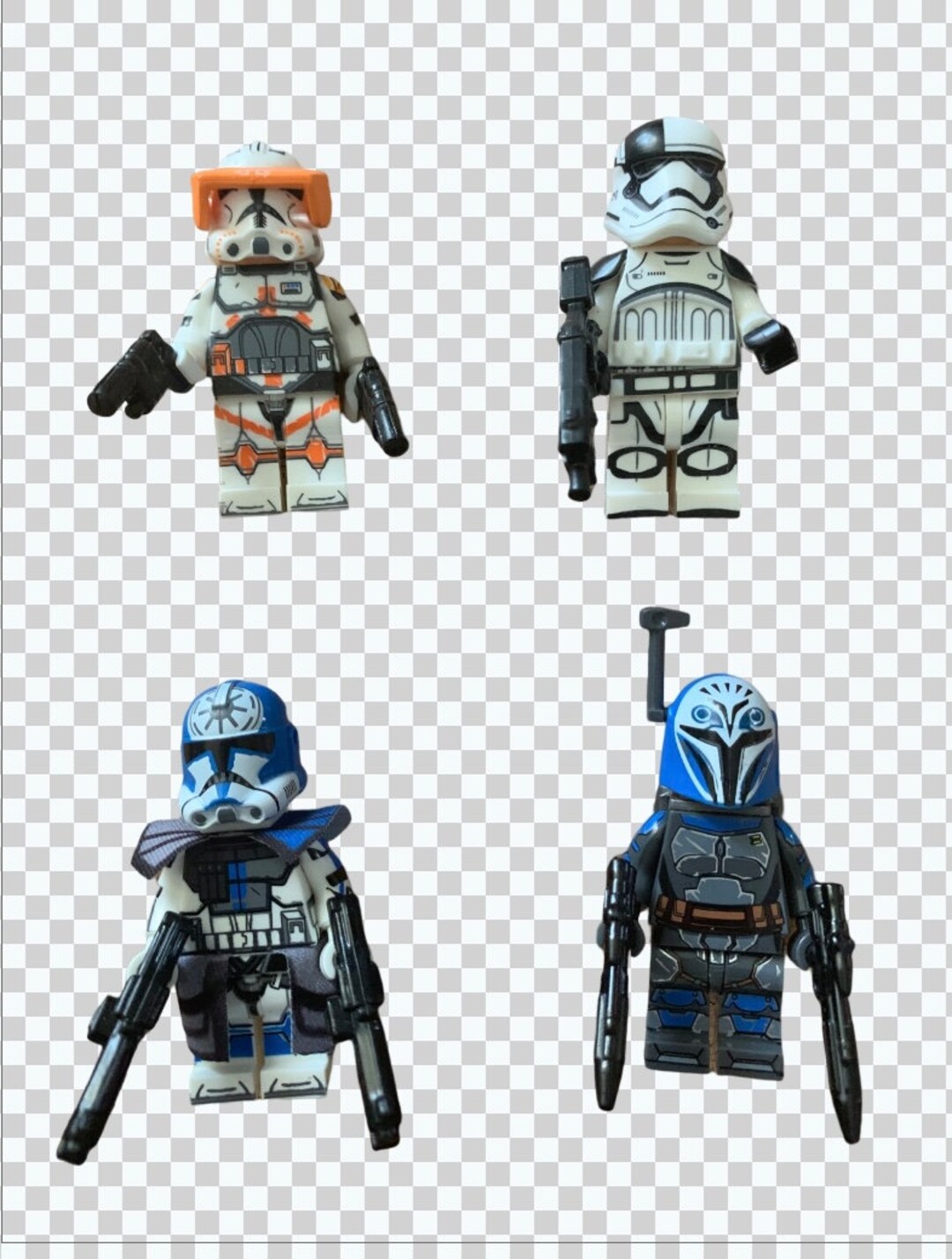 Block Action Figures - Etsy