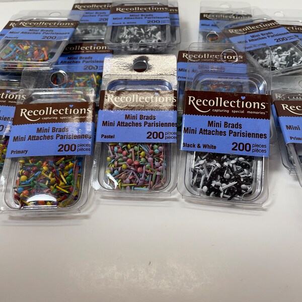 Mini Brads - Etsy