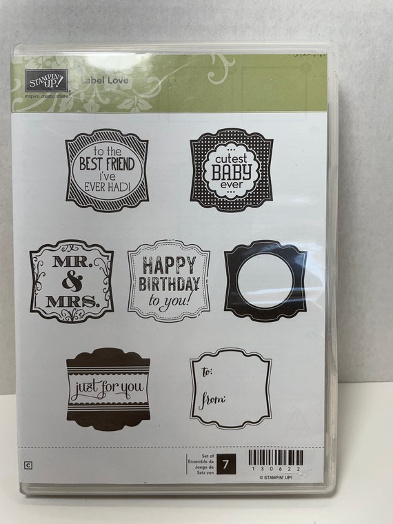 Stampin Up Sweetheart Stamp Set Stampin' Up! Wonderful World Love You