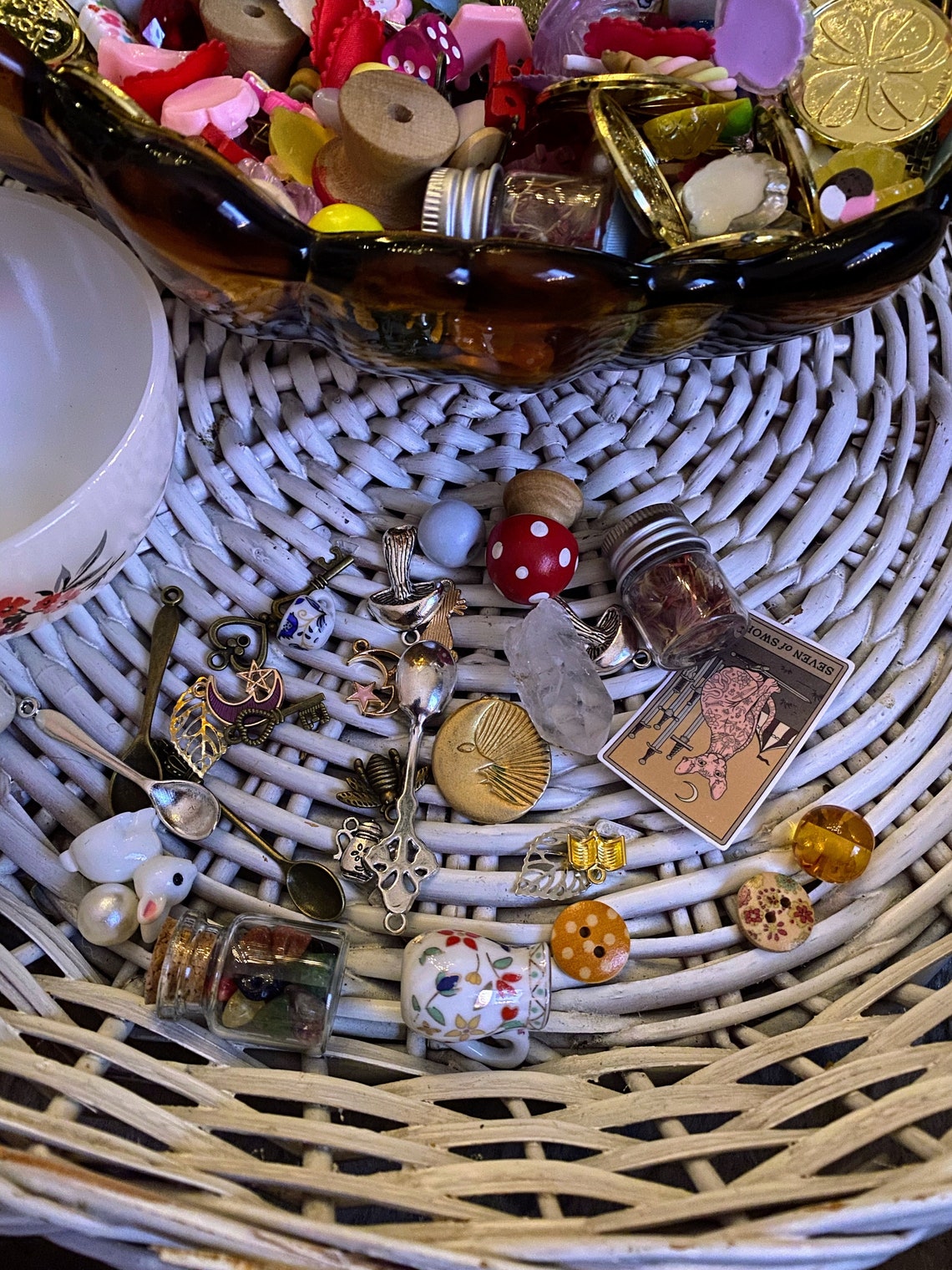 Hedge Witch Teaforest Witch Trinkets Scoopconfetti Mix Dark - Etsy