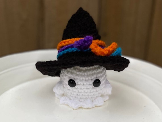 Little Amigurumi Witch Ghost Plushies Spooky Season - Etsy