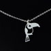 Toucan Necklace Silver, Parrot Necklace, Toucan Charm, Bird Necklace ...