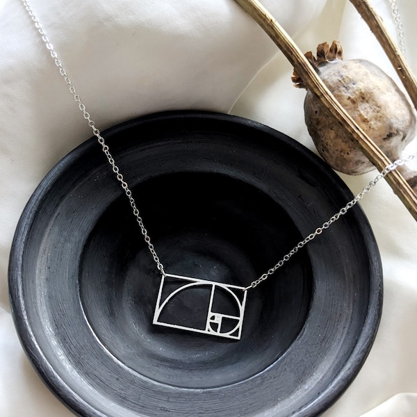 Fibonacci Necklace - Etsy