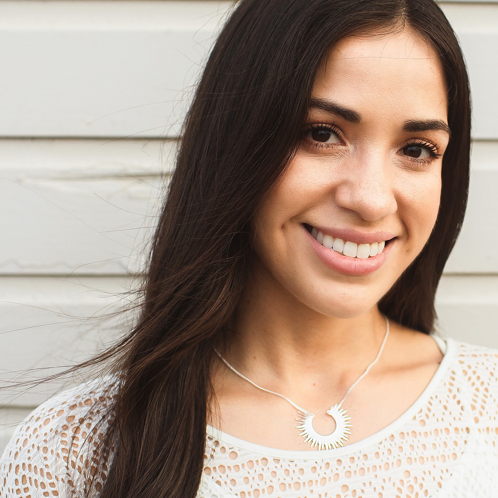 Sun spikes necklace silver sunburst charm Layering necklace | Etsy