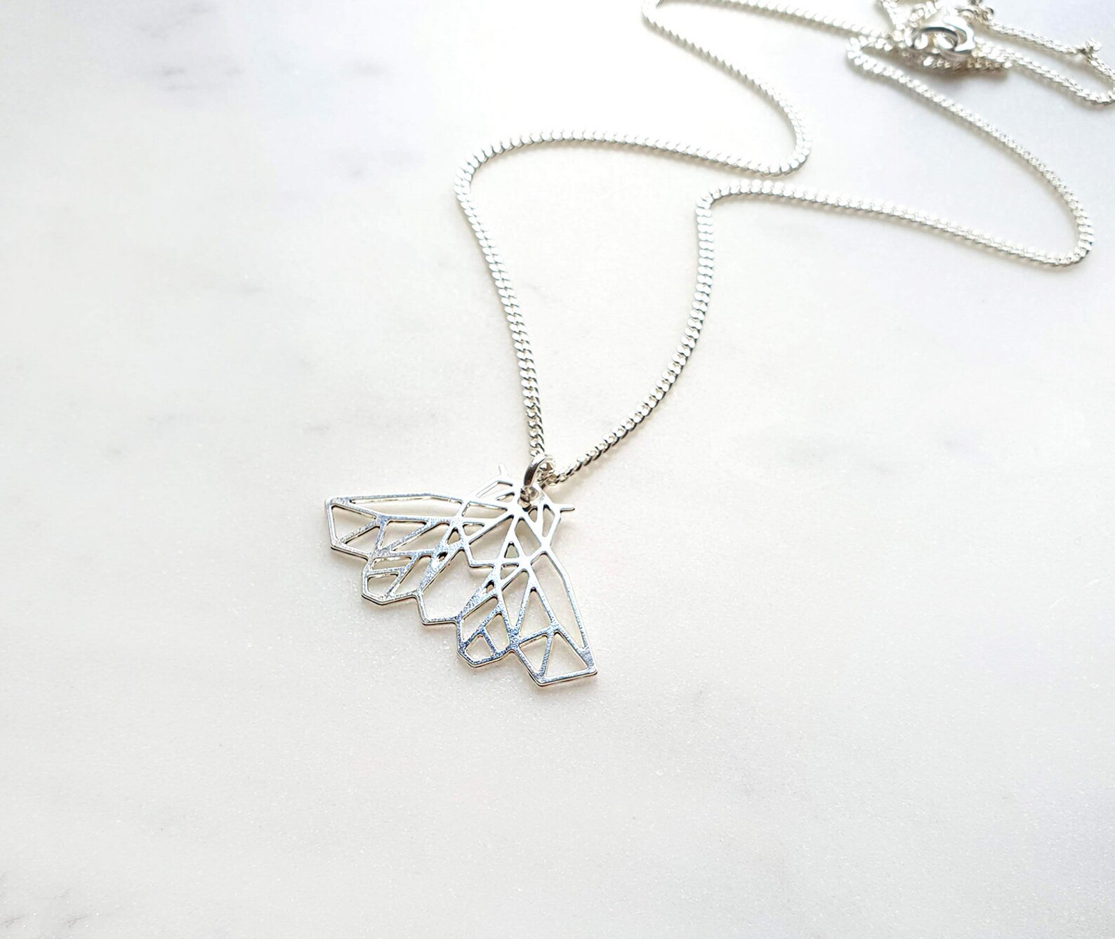 Moth Butterfly Necklace Moth Jewelry Animal Jewelry Animal | Etsy