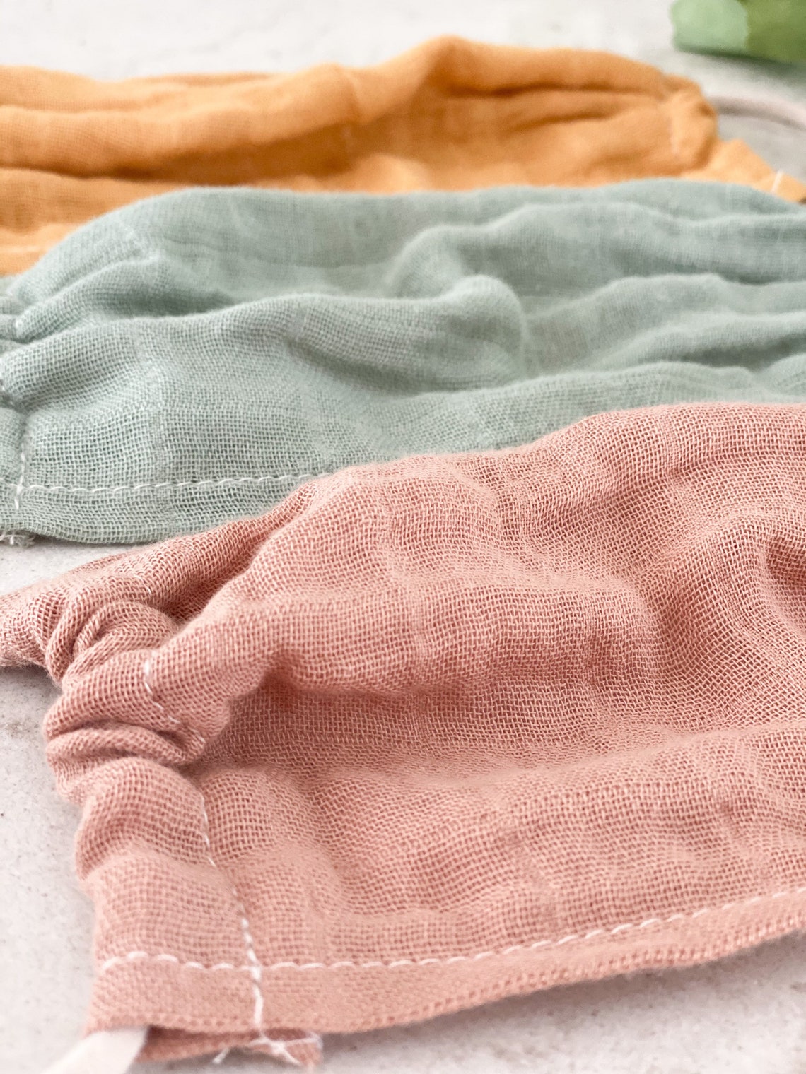 ORGANIC GOTS MUSLIN Mask Adult Teen Child Many Sizes - Etsy