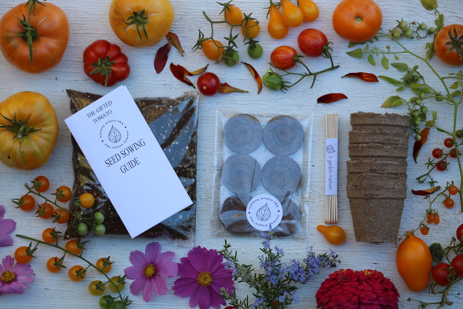 Flower Garden Grow Kit Seed Starter Kit Easy to Grow - Etsy