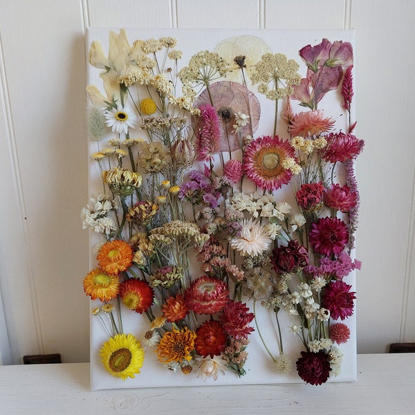 Dried Flower Art - Etsy