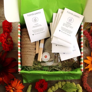 Flower Garden Grow Kit Seed Starter Kit Easy to Grow - Etsy