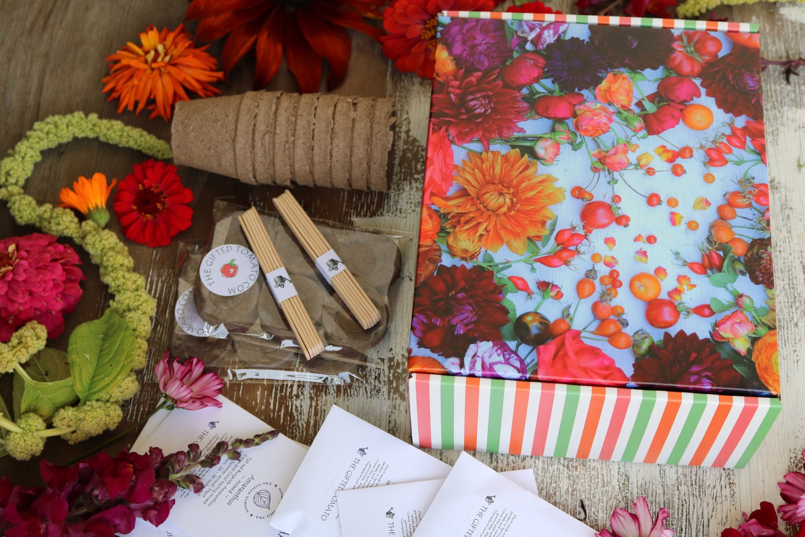 Flower Garden Grow Kit Seed Starter Kit Easy to Grow - Etsy