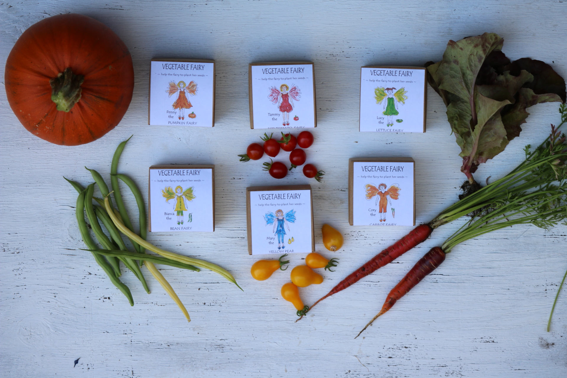 6 Vegetable Fairy Garden Party Favors Fairy Garden Fairy | Etsy