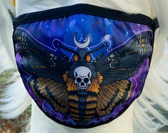 Therian/furry Moth Mask - Etsy