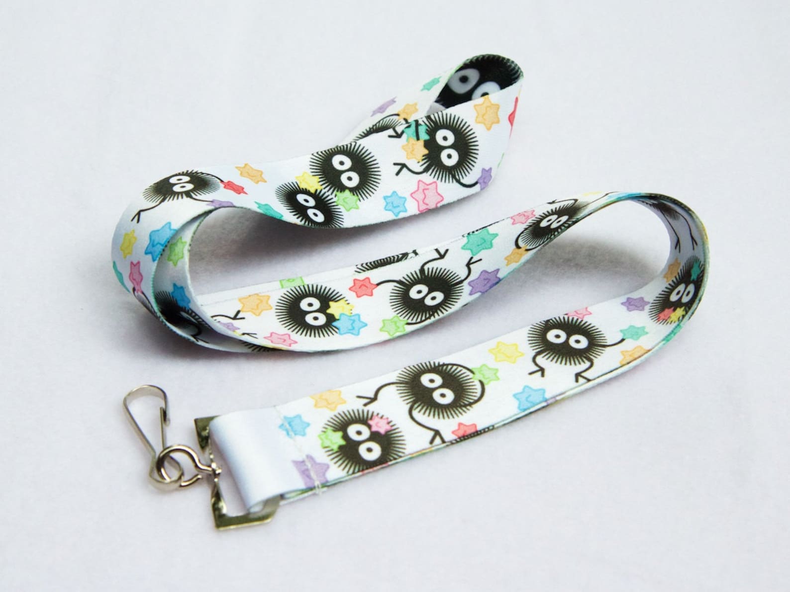 Ashy Cinder Creature and Konpeito candy Lanyard Keyfob and | Etsy