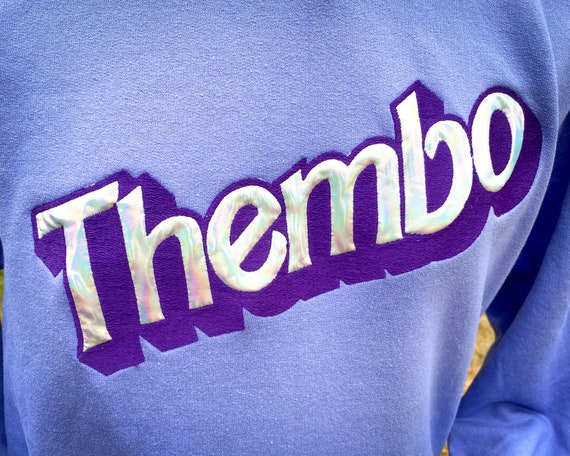 Thembo Embroidered Hoodie - Etsy