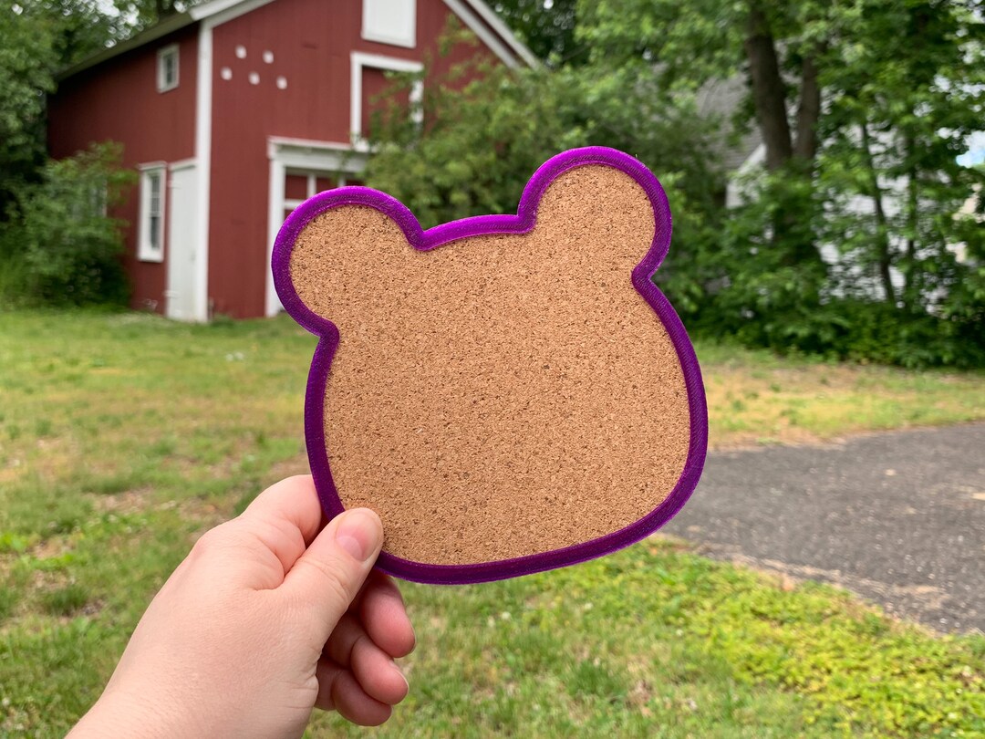 Bear Head Shaped Enamel Pin Board Display - Etsy