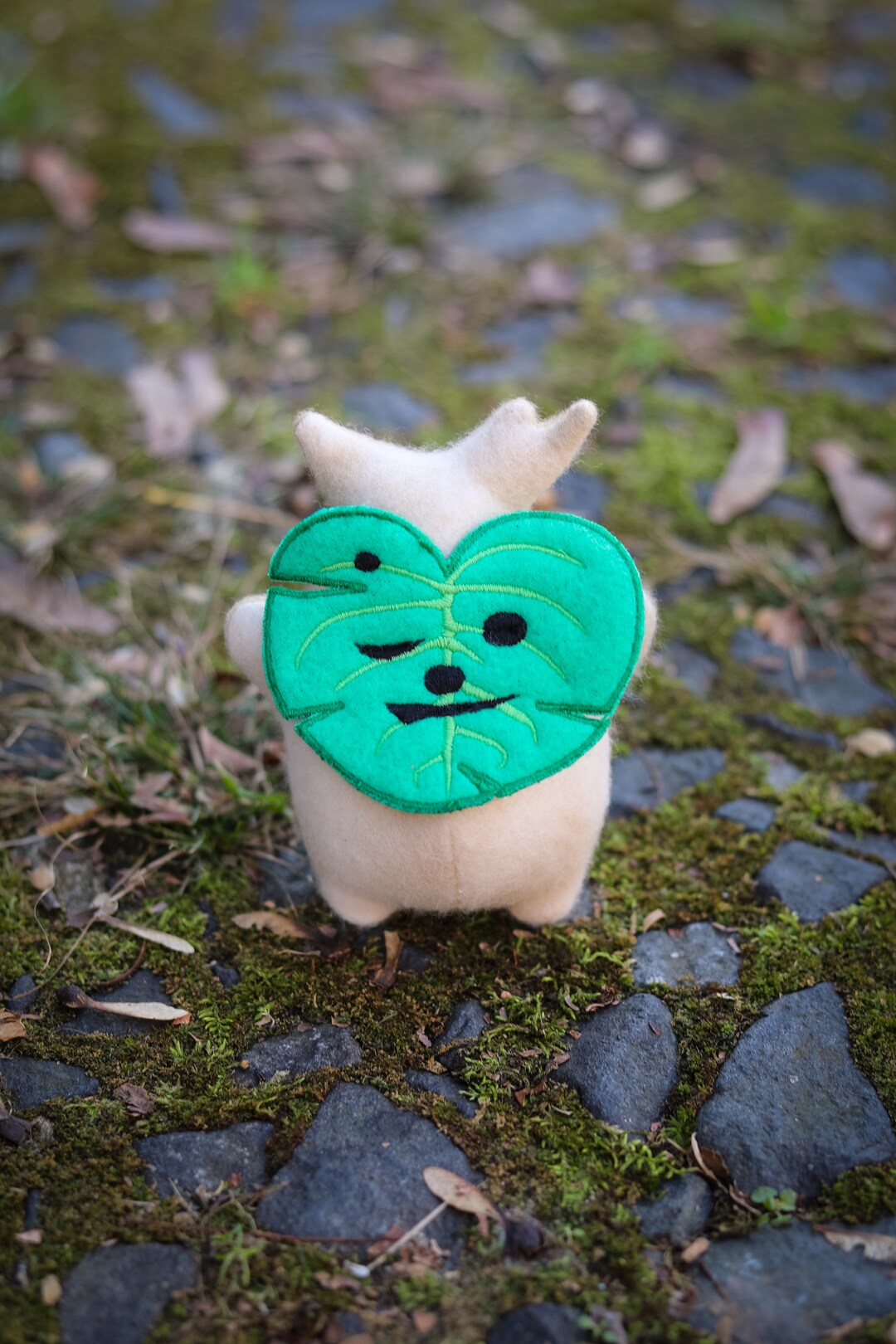 Mini Monstera Leaf Buddy Plush - Etsy