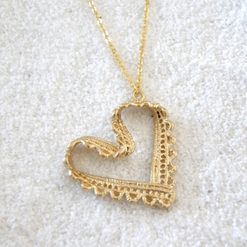 Lace Necklace - Etsy