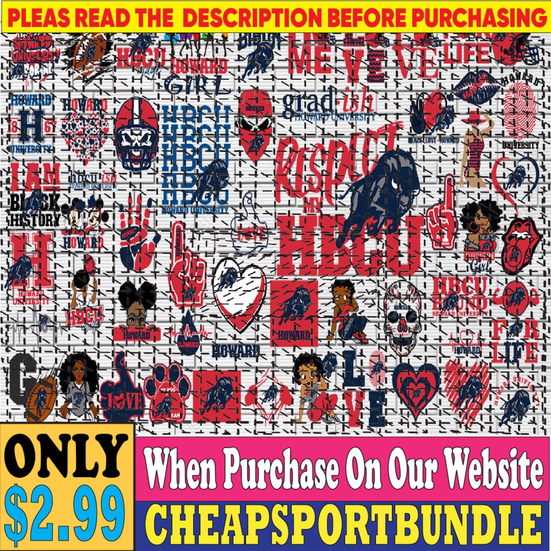 Howard University Svg HBCU Svg Collections HBCU Svg - Etsy