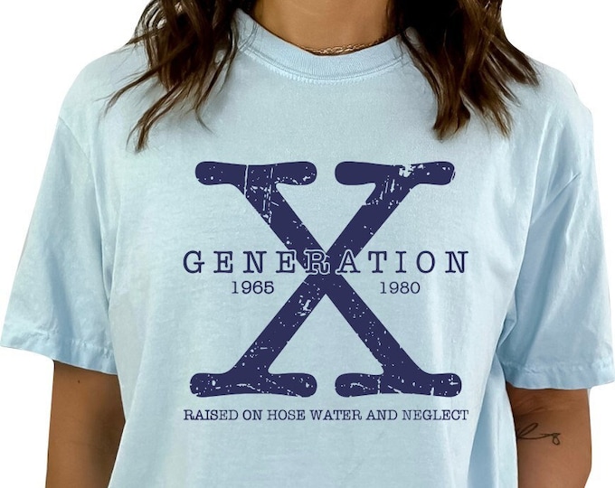 Gen X Colors Tshirt Generation X T-shirt Gen X Tshirt Generation X ...