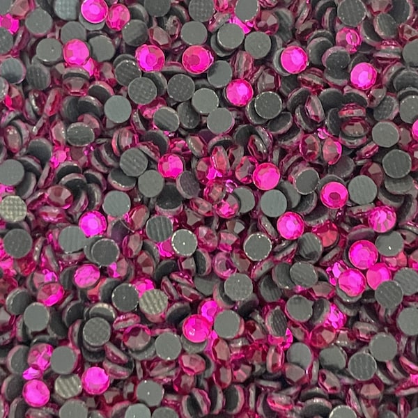 3mm Pink Rhinestones - Etsy