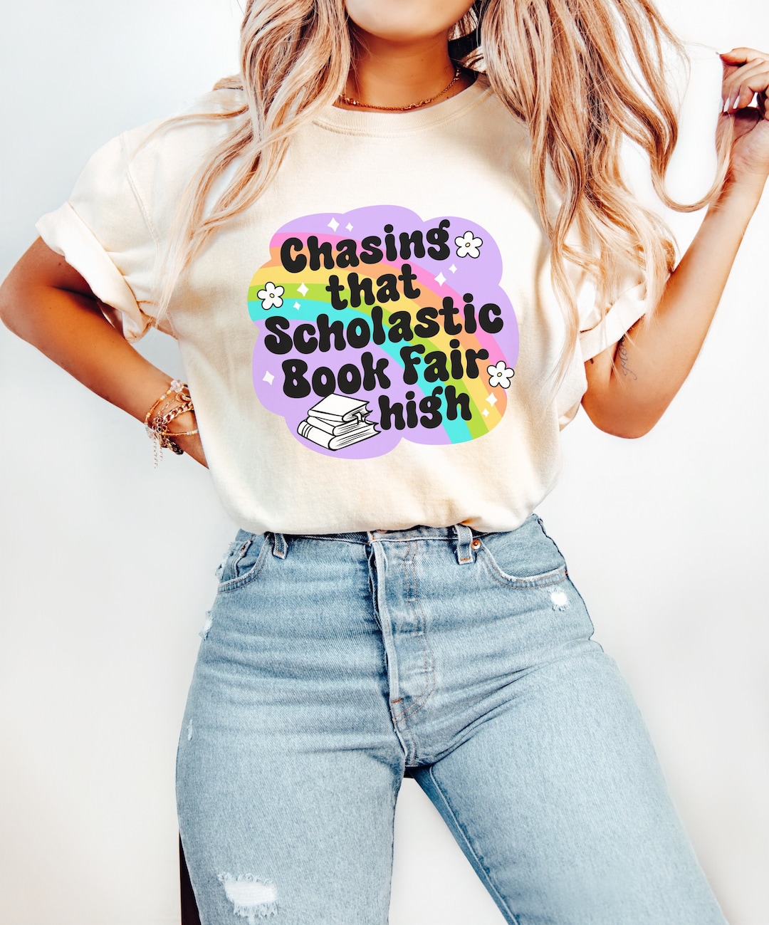 Chasing That Scholastic Book Fair High Shirt Literary Lover Gift, Book ...