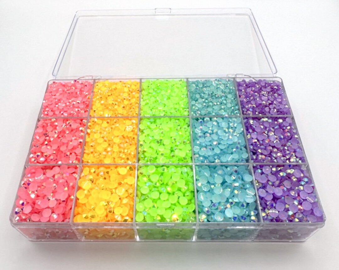 Rhinestone Kit NEON SIGNS Bling Box BULK 3MM 4MM 5MM - Etsy