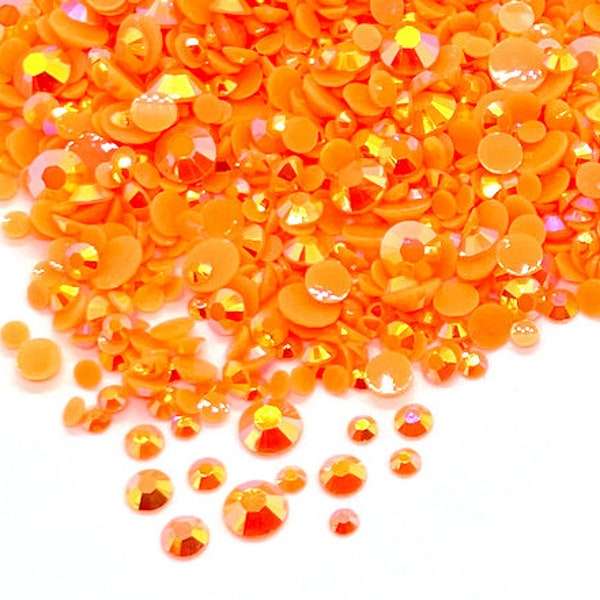 Orange Rhinestone - Etsy