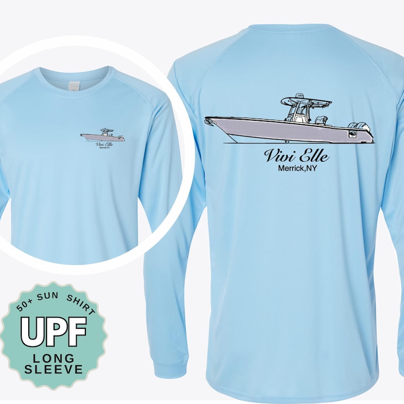 Custom Tee Shirt With Boat - Etsy