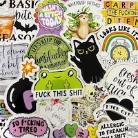 Funny Stickers - Etsy