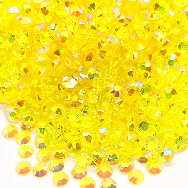 Yellow Rhinestones - Etsy
