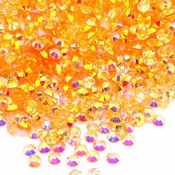 Orange Rhinestones - Etsy