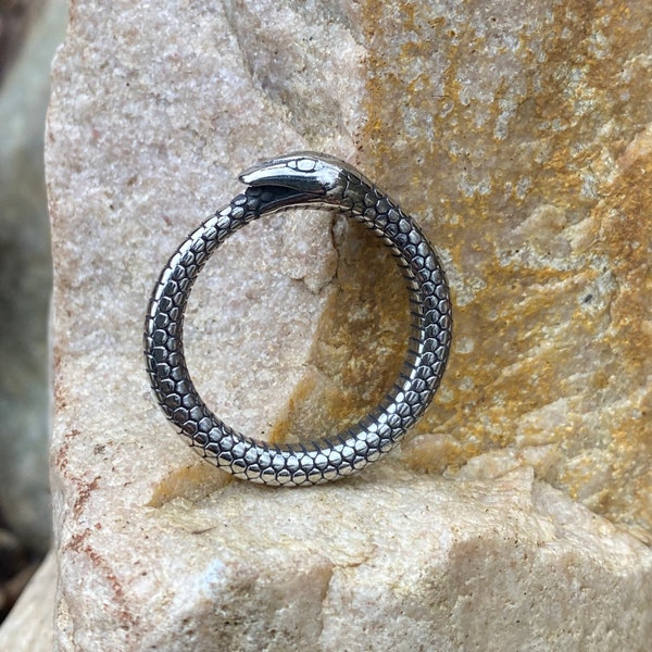 Ouroboros Ring - Etsy