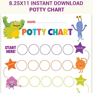 Super Simple Song Potty Training Chart Printable Potty Training Sticker ...