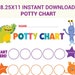 Super Simple Song Potty Training Chart Printable Potty Training Sticker ...