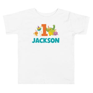 Personalized Monster First Birthday Shirt: Super Simple Songs Theme - Etsy