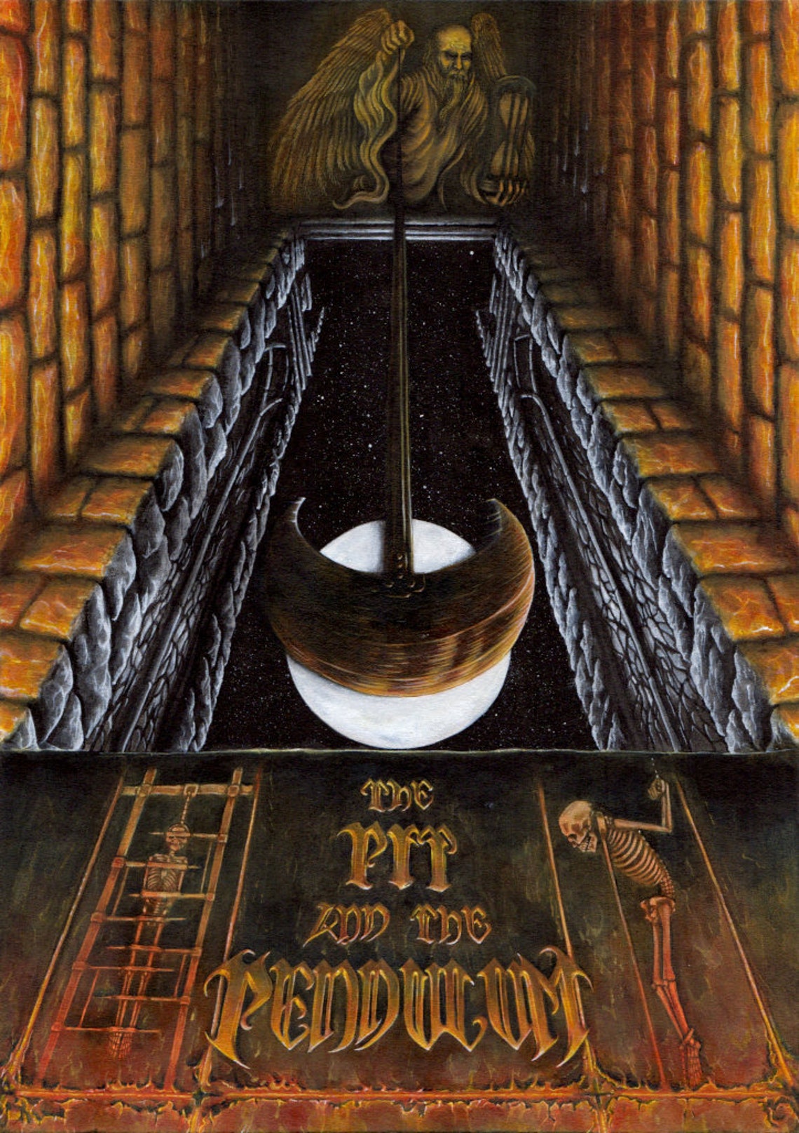 Poe's the Pit and the Pendulum (A4 Art Print) - Etsy