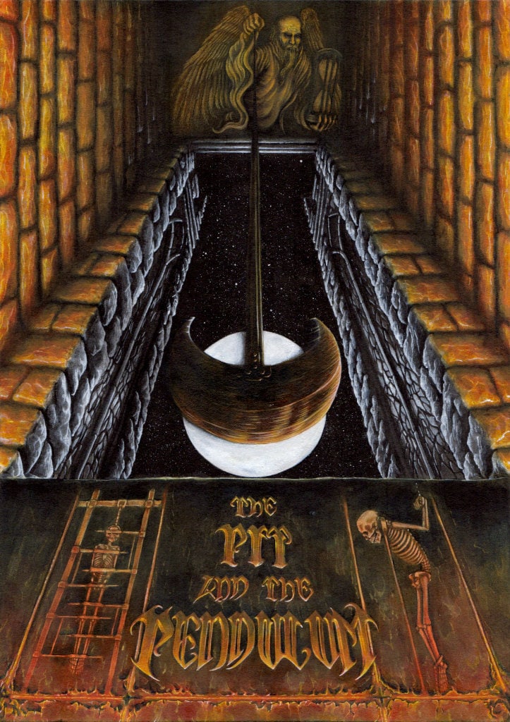 Poe's the Pit and the Pendulum (A4 Art Print) - Etsy